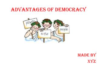 PPT - ADVANTAGES OF DEMOCRACY PowerPoint Presentation, free download ...