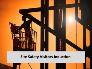 PPT - Site Safety Visitors Induction PowerPoint Presentation, free ...