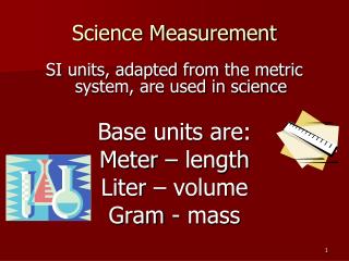 PPT - Science Measurement PowerPoint Presentation, free download - ID ...