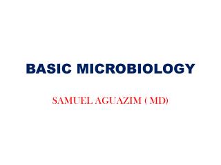 PPT - BASIC MICROBIOLOGY PowerPoint Presentation, free download - ID ...