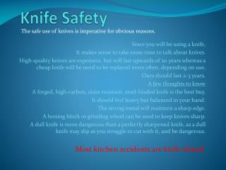 PPT - Knife Safety PowerPoint Presentation, free download - ID:2154006