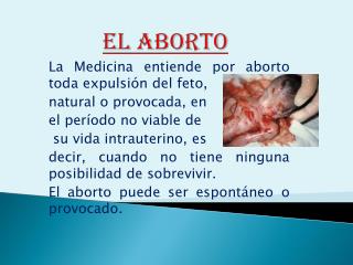 PPT - Tema: El Aborto PowerPoint Presentation - ID:4097356