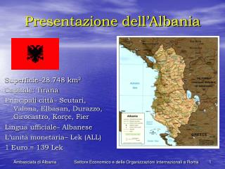 PPT - Presentazione dell’Albania PowerPoint Presentation, free download ...