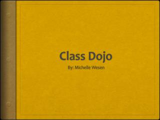 PPT - Class Dojo PowerPoint Presentation, free download - ID:2217700