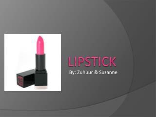 PPT - Lipstick PowerPoint Presentation, free download - ID:2220114