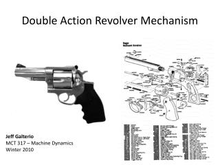 PPT - Double Action Revolver Mechanism PowerPoint Presentation, free ...