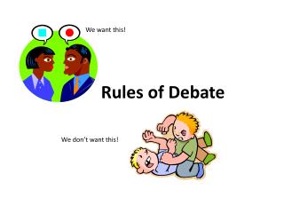 PPT - PARTS, TYPES AND RULES OF DEBATE PowerPoint Presentation - ID:2565643