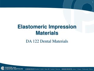 PPT - Elastomeric Impression Materials PowerPoint Presentation, free download - ID:2275847