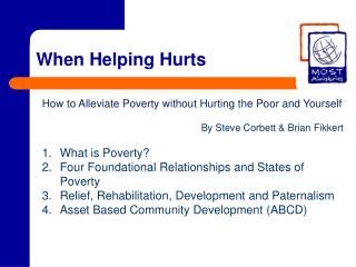 PPT - When Helping Hurts PowerPoint Presentation, free download - ID ...