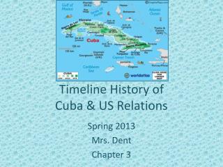 PPT - Timeline History of Cuba & US Relations PowerPoint Presentation ...