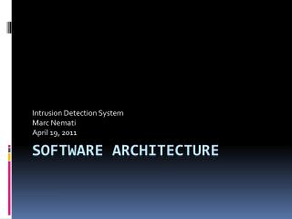 PPT - Software Architecture PowerPoint Presentation, free download - ID ...