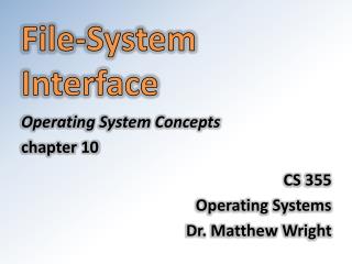 PPT - File-System Interface PowerPoint Presentation, free download - ID ...