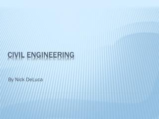 PPT - Civil Engineering PowerPoint Presentation, free download - ID:2394140