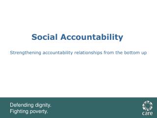 PPT - Social Accountability PowerPoint Presentation, free download - ID ...