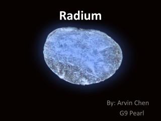 PPT - Radium PowerPoint Presentation, free download - ID:2424142