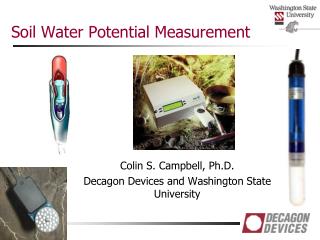 PPT - Soil Water Potential Measurement PowerPoint Presentation, free ...