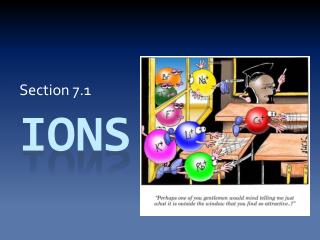PPT - IONS PowerPoint Presentation, free download - ID:2435906