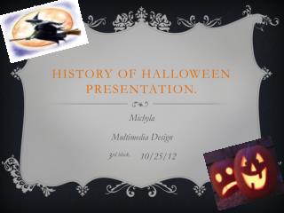 PPT - History of halloween presentation. PowerPoint Presentation, free ...