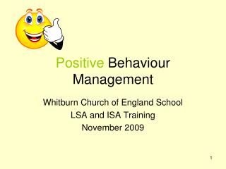 PPT - Positive Behaviour Management PowerPoint Presentation, free ...