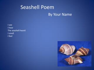 PPT - Seashell Poem PowerPoint Presentation, free download - ID:2533877