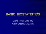 PPT - BASIC BIOSTATISTICS PowerPoint Presentation, free download - ID ...