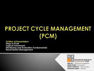 PPT - PROJECT CYCLE MANAGEMENT (PCM) PowerPoint Presentation - ID:2558070