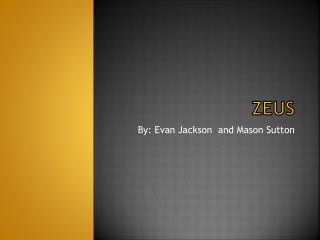 PPT - Zeus PowerPoint Presentation, free download - ID:2567671