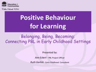 PPT - Positive Behaviour for Learning PowerPoint Presentation, free ...