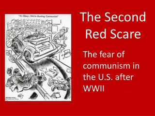 PPT - The Second Red Scare PowerPoint Presentation, free download - ID ...