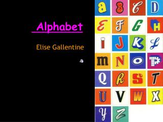 PPT - Alphabet PowerPoint Presentation, free download - ID:2622838