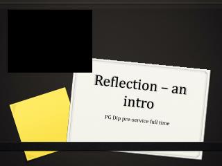 PPT - Reflection – an intro PowerPoint Presentation, free download - ID ...