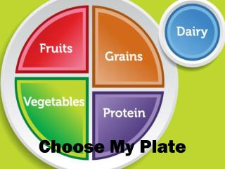 PPT - Choose My Plate PowerPoint Presentation, free download - ID:2682678