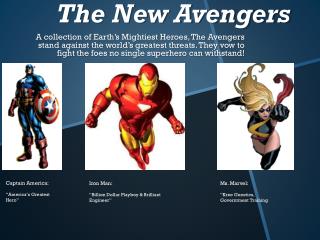 PPT - The New Avengers PowerPoint Presentation, free download - ID:2685001