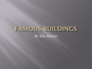 PPT - Famous Buildings PowerPoint Presentation, free download - ID:2693223