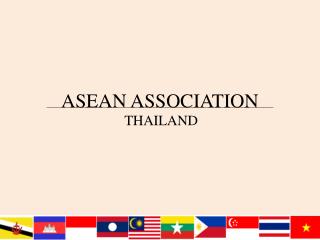 PPT - ASEAN ASSOCIATION PowerPoint Presentation, free download - ID:2719548