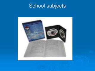 PPT - School subjects PowerPoint Presentation, free download - ID:2733474