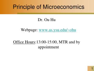 PPT - Principle of Microeconomics PowerPoint Presentation, free ...