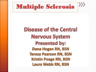 PPT - Multiple Sclerosis PowerPoint Presentation, free download - ID ...