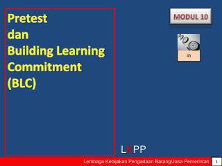 PPT - Pretest dan Building Learning Commitment (BLC) PowerPoint ...