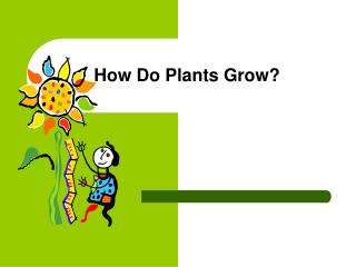 PPT - How Do Plants Grow? PowerPoint Presentation, free download - ID ...