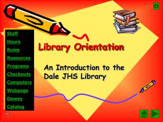 PPT - Library Orientation PowerPoint Presentation, free download - ID ...