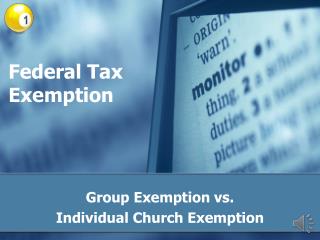 PPT - Accepted for value Exempt from Levy x ...