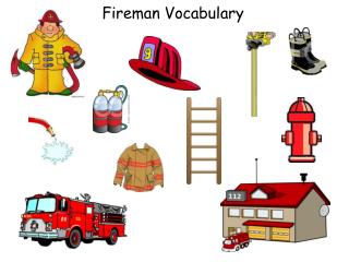 PPT - Fireman Vocabulary PowerPoint Presentation, free download - ID ...
