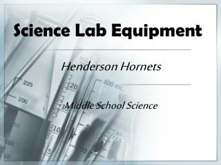 PPT - Science Lab Equipment PowerPoint Presentation, free download - ID ...
