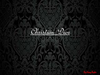 PPT - Christian Dior PowerPoint Presentation, free download - ID:2815312