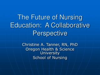 PPT - Nurturing Future Nursing Leaders : Strategies for Improved ...