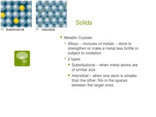 PPT - METAL ALLOYS (Homogeneous Mixtures!) PowerPoint Presentation - ID ...
