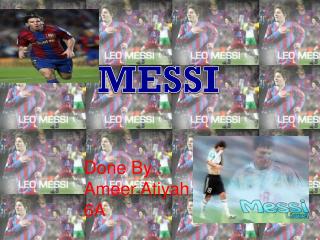 PPT - MESSI PowerPoint Presentation, free download - ID:2875407