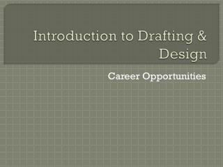 PPT - Introduction to Drafting & Design PowerPoint Presentation, free ...