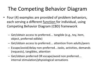 Using competing behavior pathw PowerPoint (PPT) Presentations, Using ...